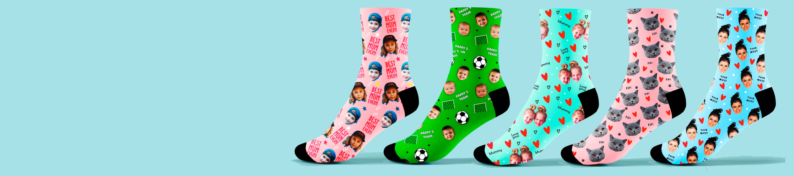 Personalised Face Socks