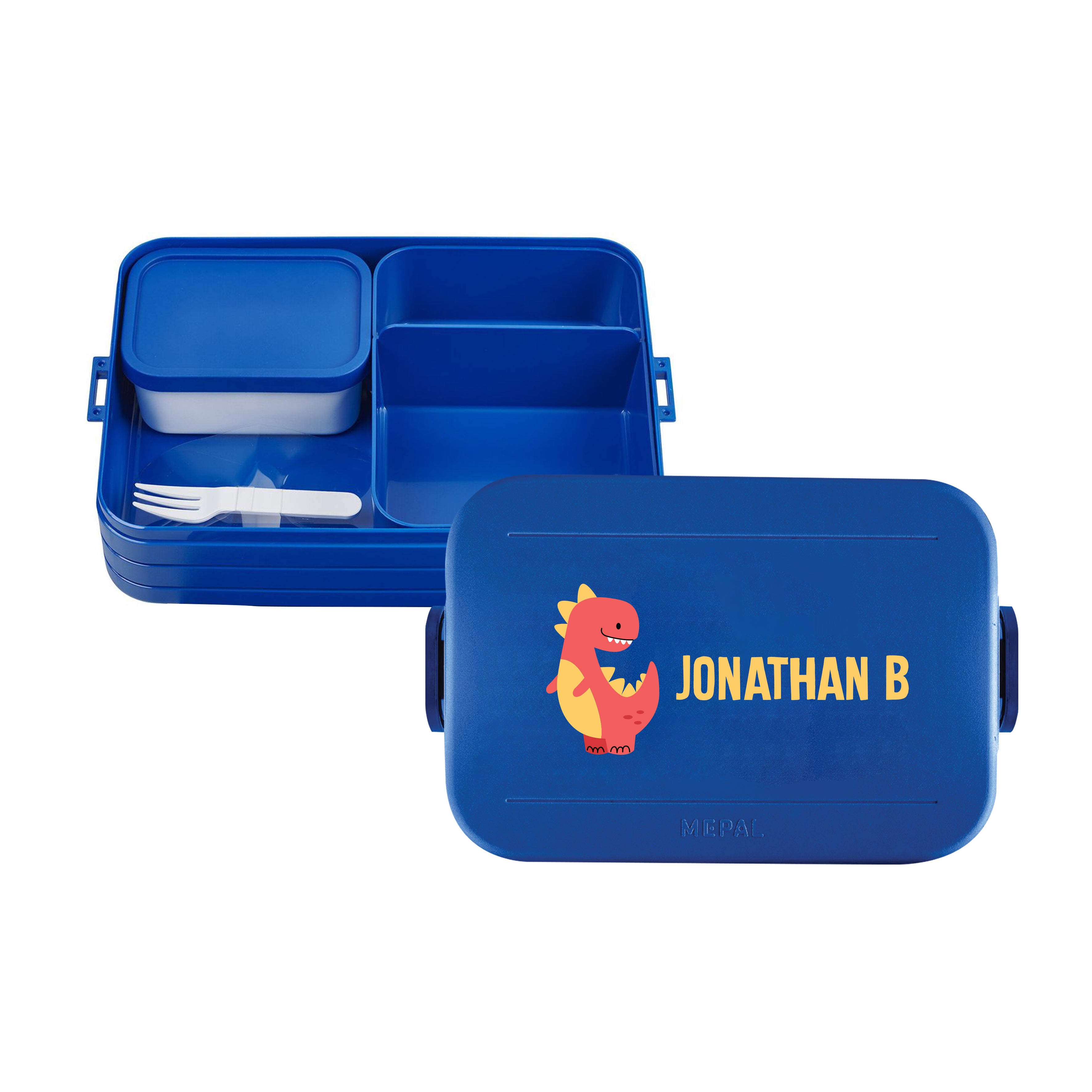 Large Bento Football Lunch box Take a Break - Vivid blue – Sharethelove.ae